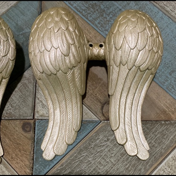 Accents | Nwt Cast Iron Angel Wing Wall Hooks | Poshmark